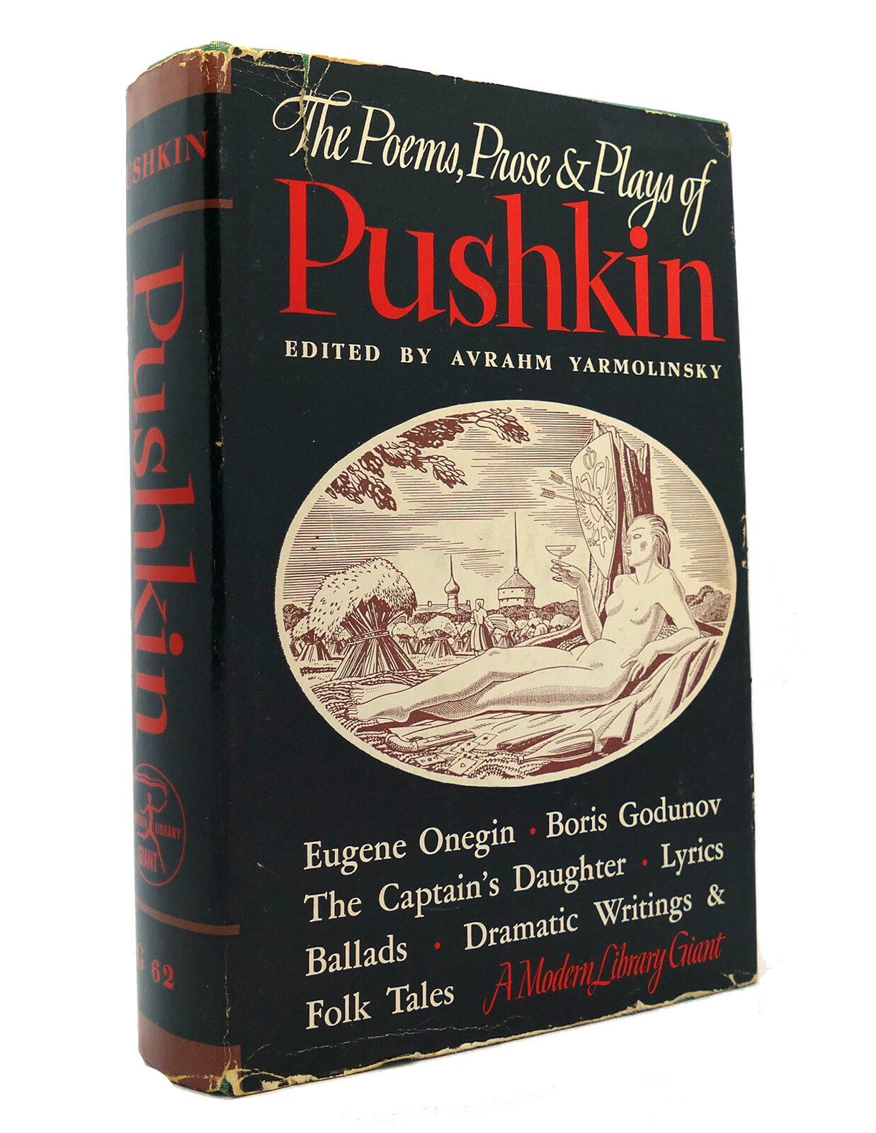 THE POEMS, PROSE & PLAYS OF PUSHKIN Modern Library G62 | Avrahm ...
