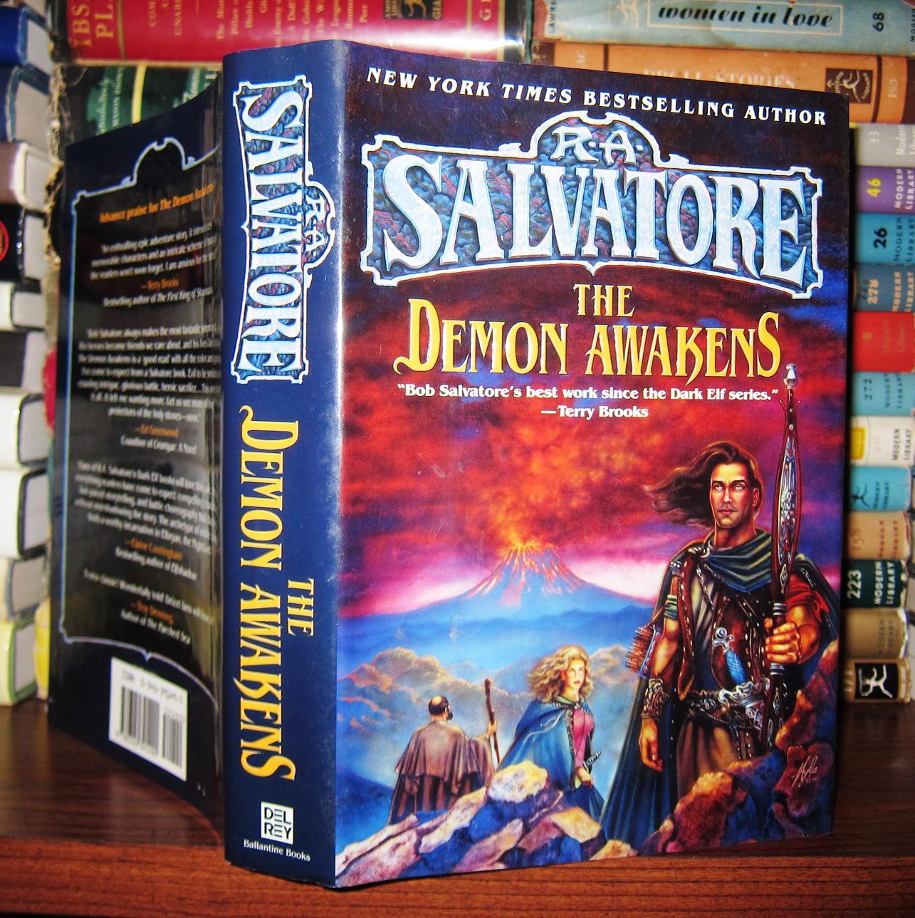 THE DEMON AWAKENS The Demonwars Saga | R. A. Salvatore | First Edition ...